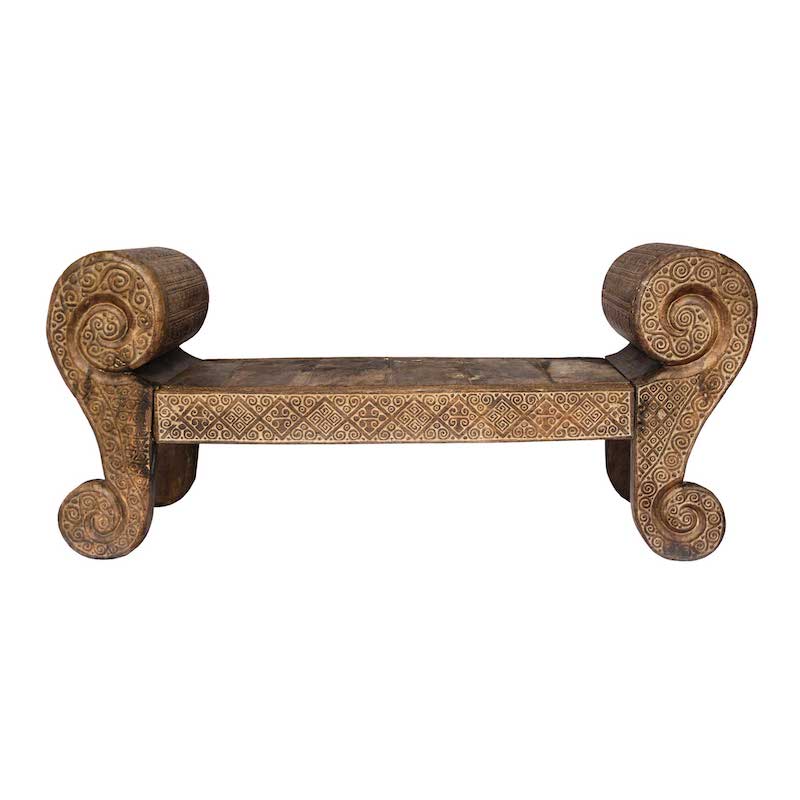Timor Carved Daybed DBED-0015 | Kulo Home